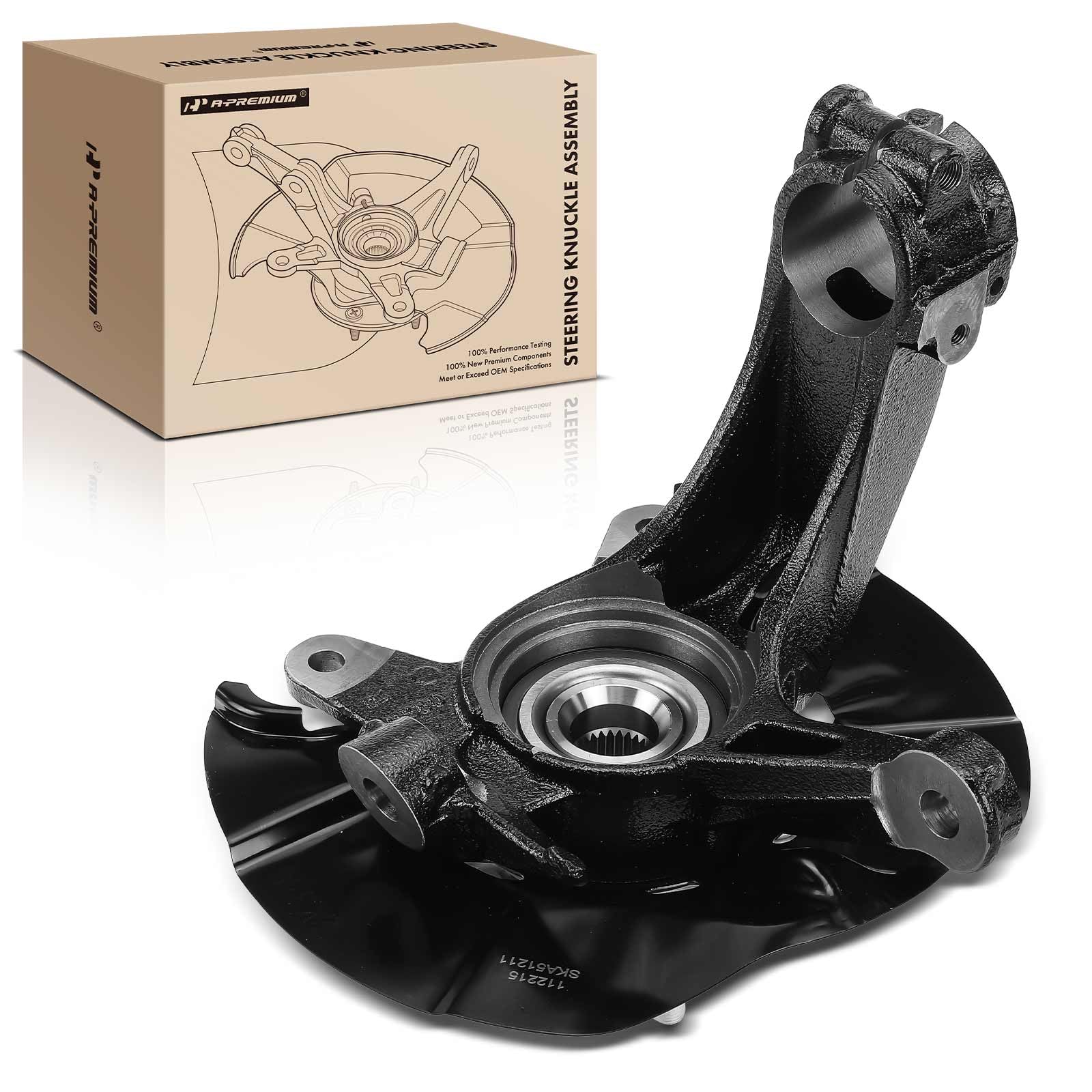 A-Premium Steering Knuckle Wheel Bearing Assembly Compatible with Honda ...