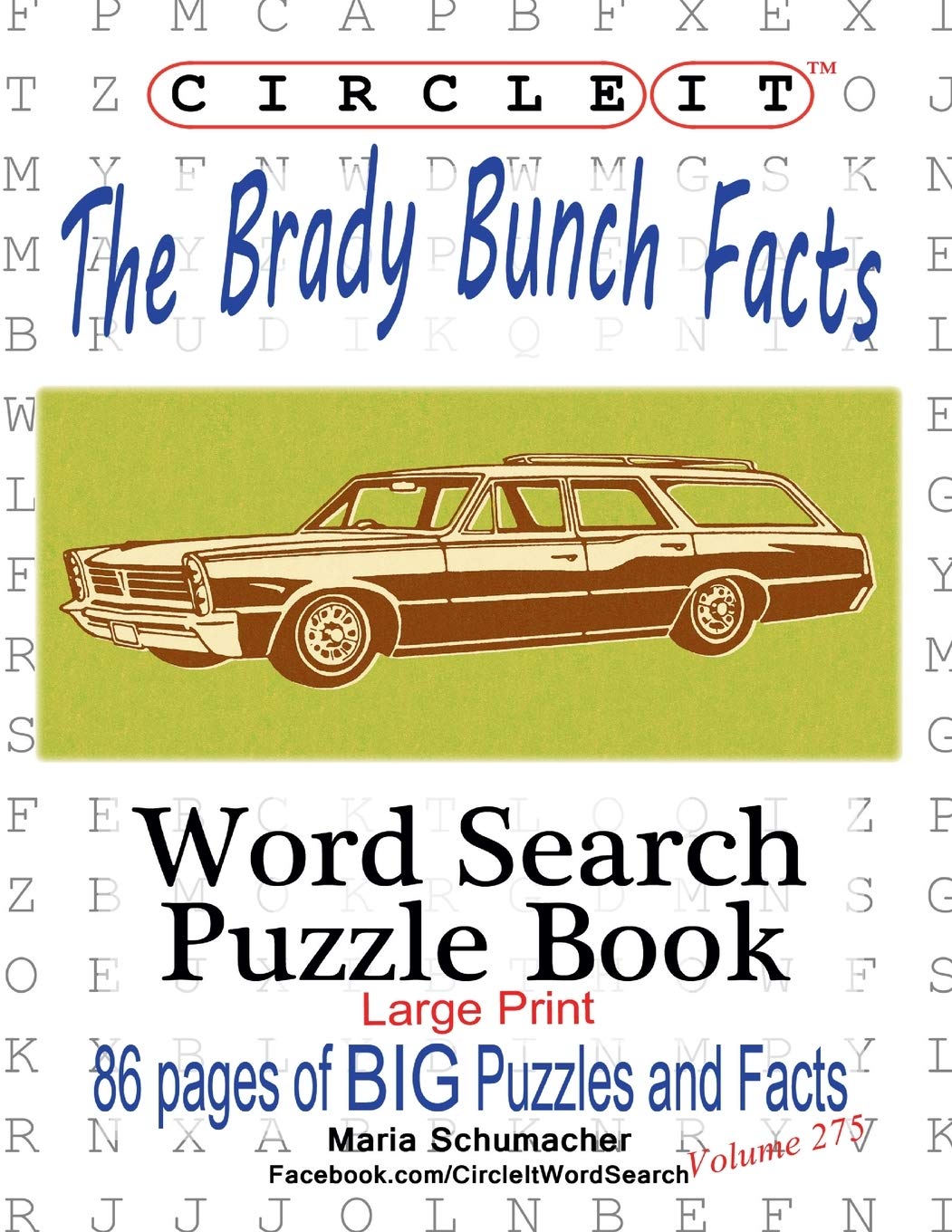 Circle It The Brady Bunch Facts Word Search Puzzle Book | Desertcart INDIA
