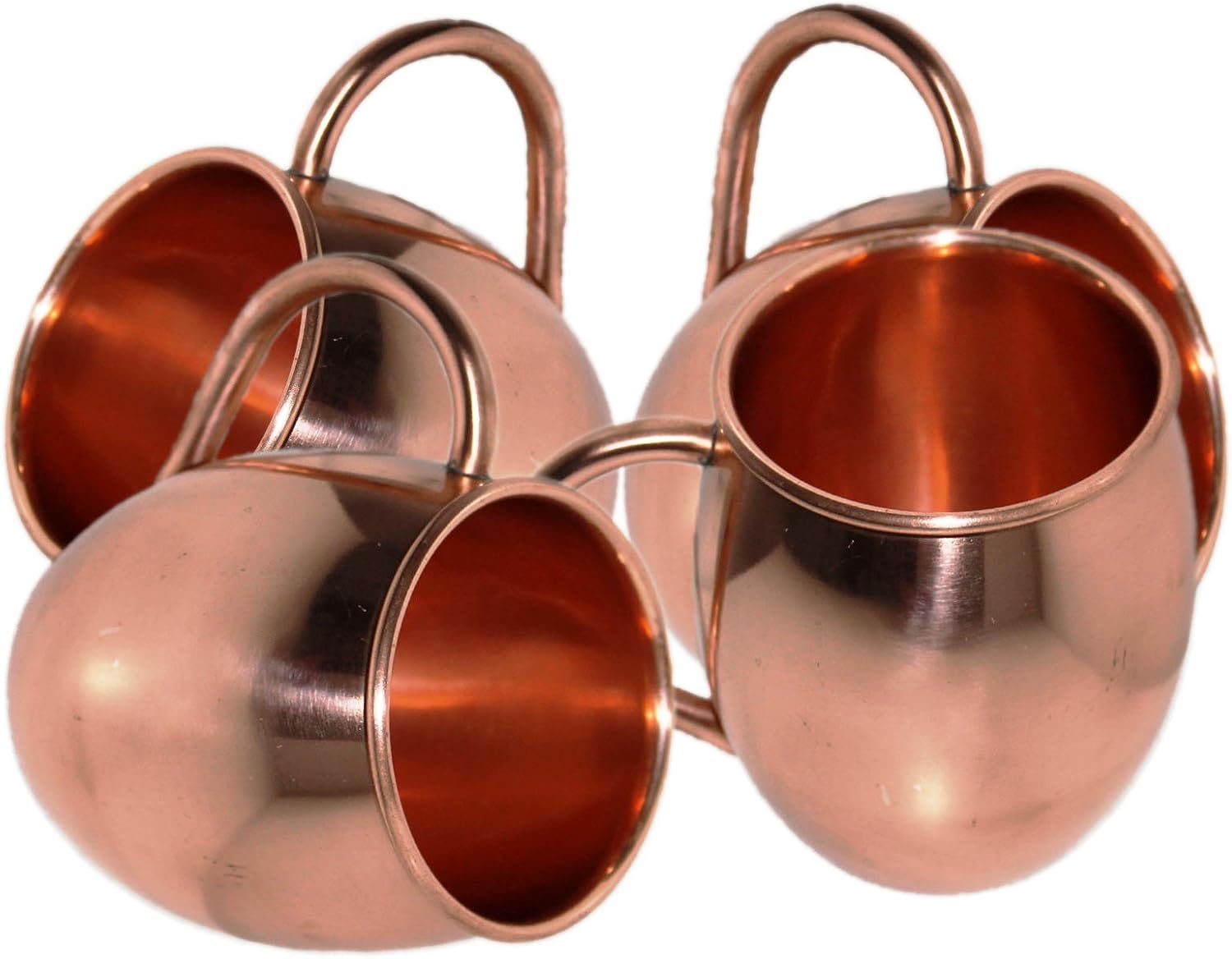 Amazon.com: STREET CRAFT Pure And Solid Copper Barrel Mug For Moscow ...