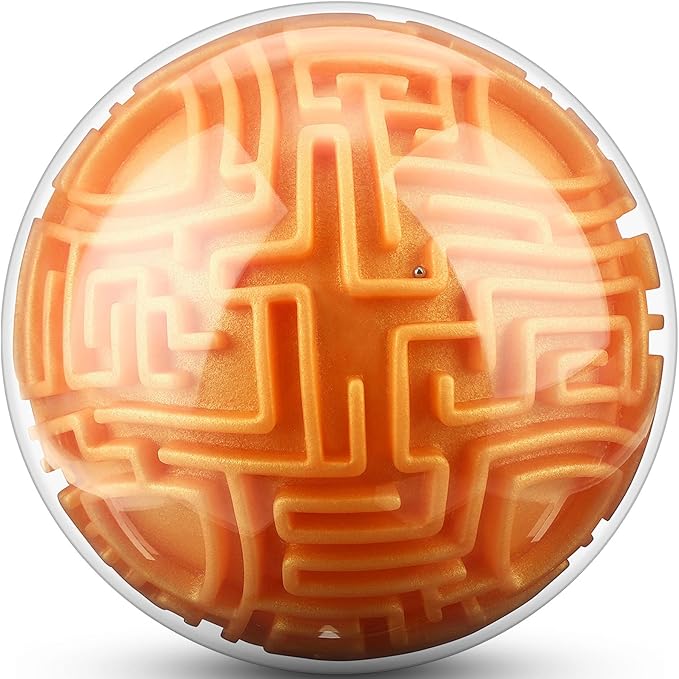 Amazon.com: Sumind Maze Ball 3D Maze Puzzle Brain Teasers Games Plastic ...