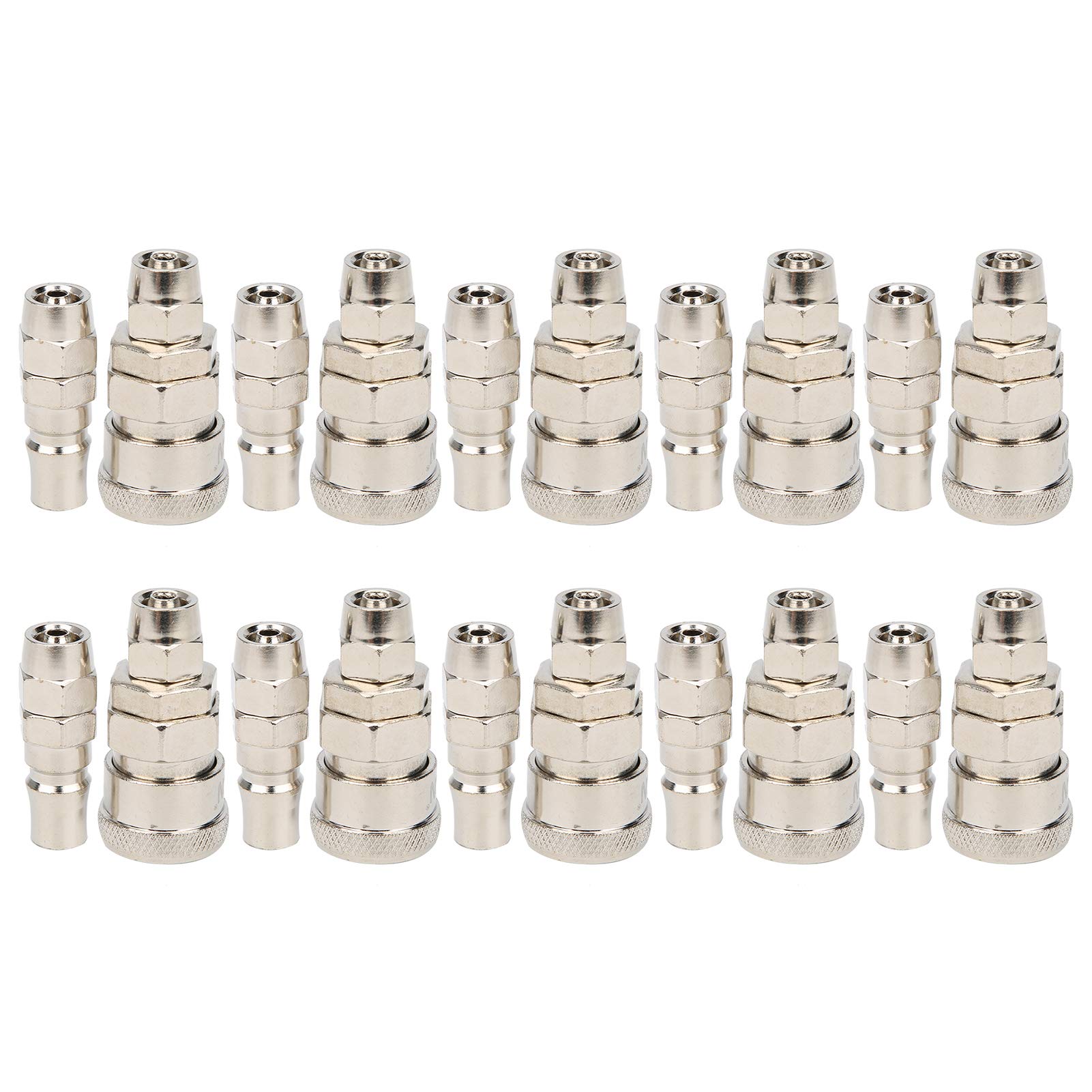 Buy ViaaFamido 10 Sets Quick Connect Air Fittings, Pneumatic Air ...
