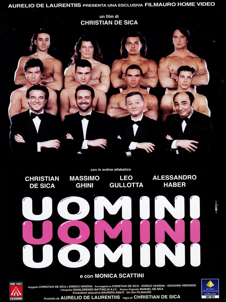 Uomini uomini uomini [DVD]: Amazon.es: Paolo Conticini, Carlo Croccolo ...