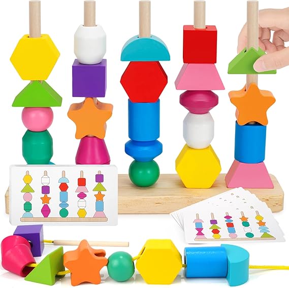 Amazon.com: KIZZYEA Montessori Toys for 2 3 4 5 Year Old Toddler ...