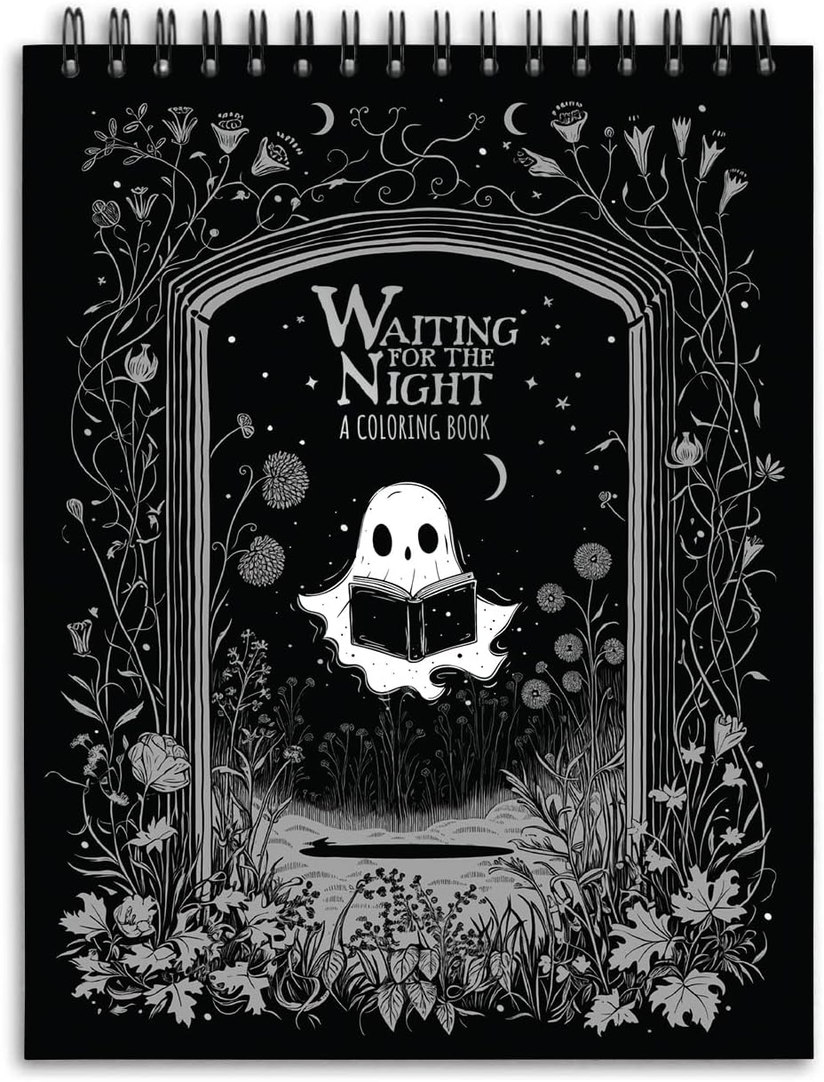 Amazon.com: ConQuest Journals Waiting for the Night Coloring Book ...