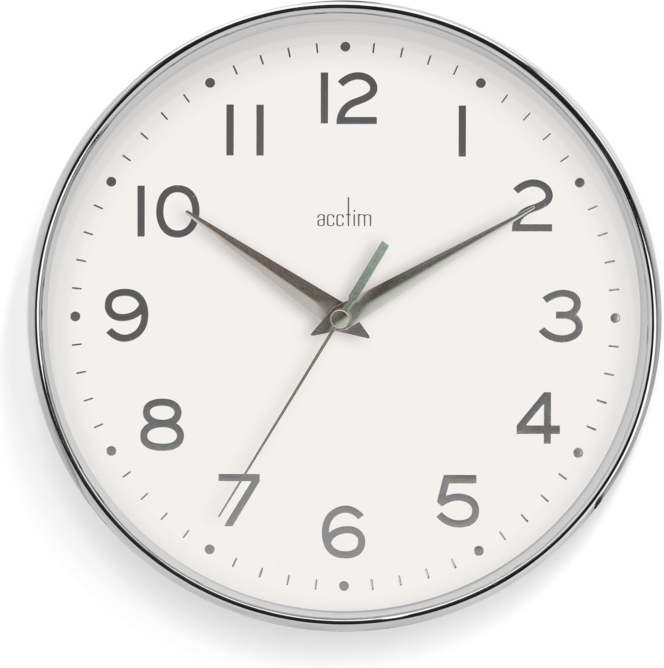 Acctim Elstow 22845 Wall Clock in Meadow Green : Amazon.co.uk: Home & Kitchen