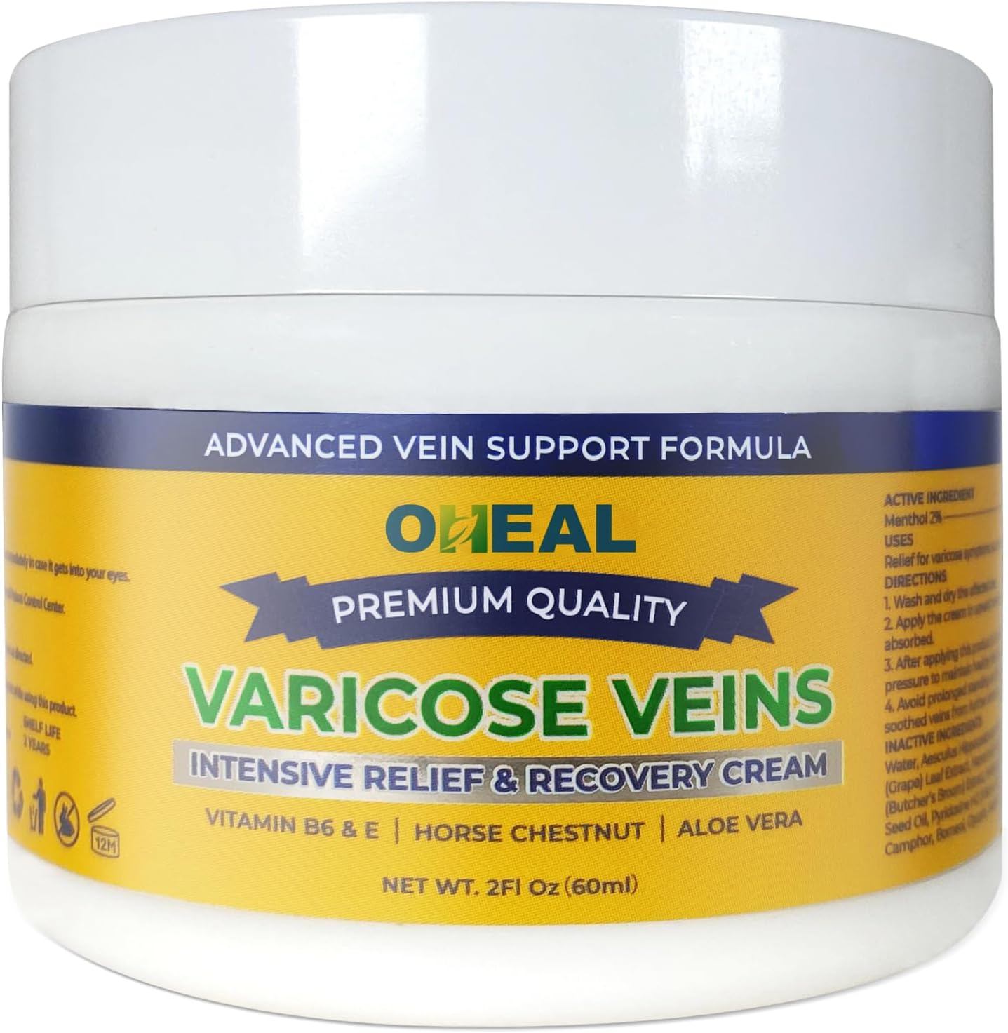 Amazon.com : OHEAL Varicose Veins Treatment for Legs: Intensive Relief ...