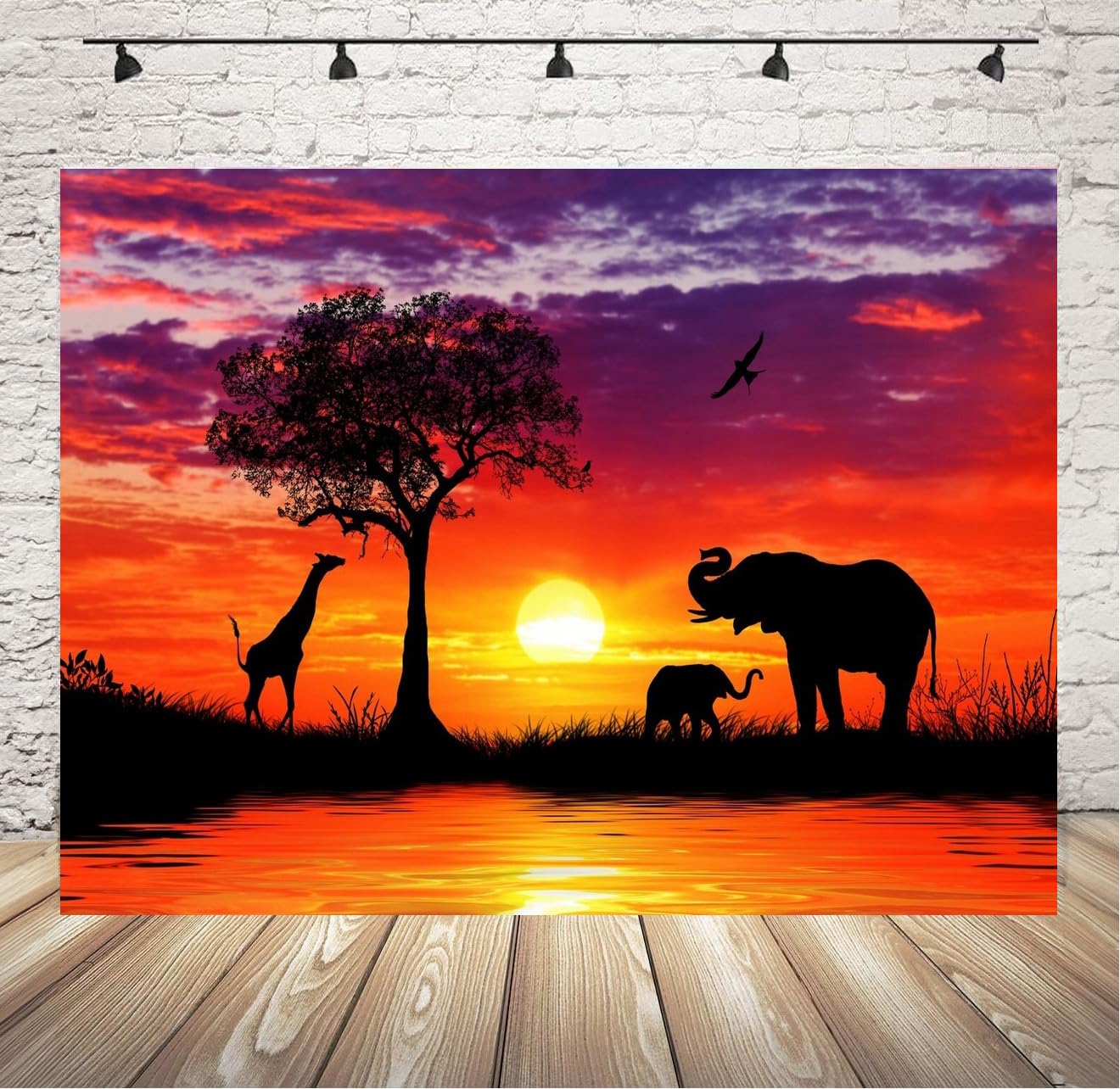 Illustration African Safari Background Customer Reviews | Ratings