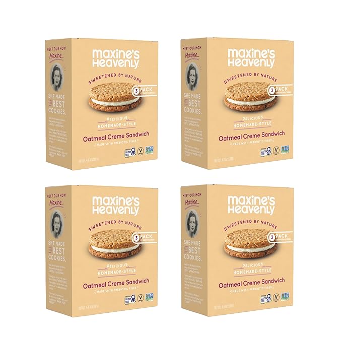 Amazon.com: Maxine's Heavenly Soft Baked Creme Sandwich Cookies ...
