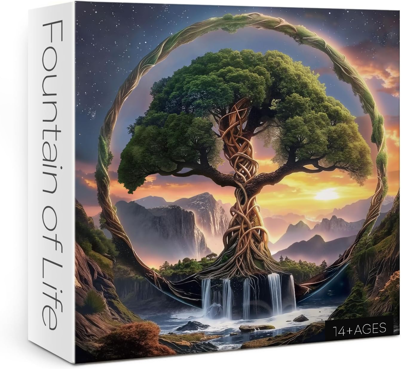 Amazon.com: Beautiful Tree Art Puzzles for Adults 1000 Pieces Nature ...
