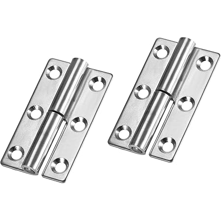 uxcell Lift Off Hinge, Left Handedness Mini Stainless Steel Hinge ...