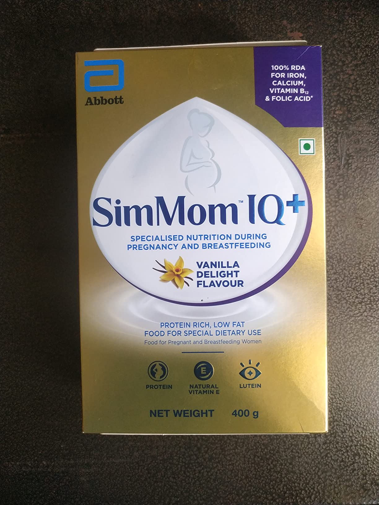 SimMom Plus Maternal Nutrition with DHA Health Drink - powder (Vanilla ...