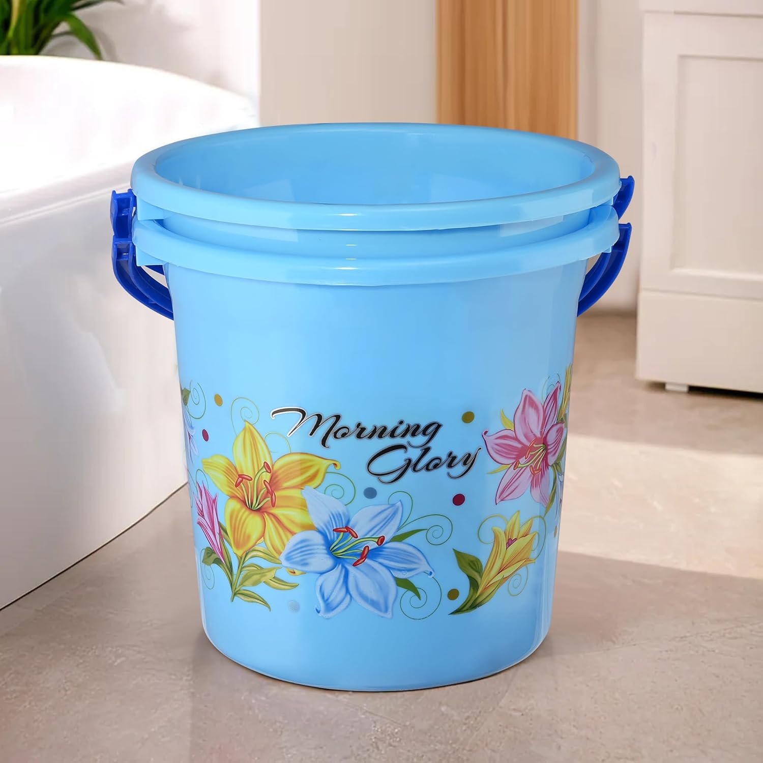Kuber Industries(Pack of 2) Bucket | Water Bucket for Bathroom (18 LTR ...