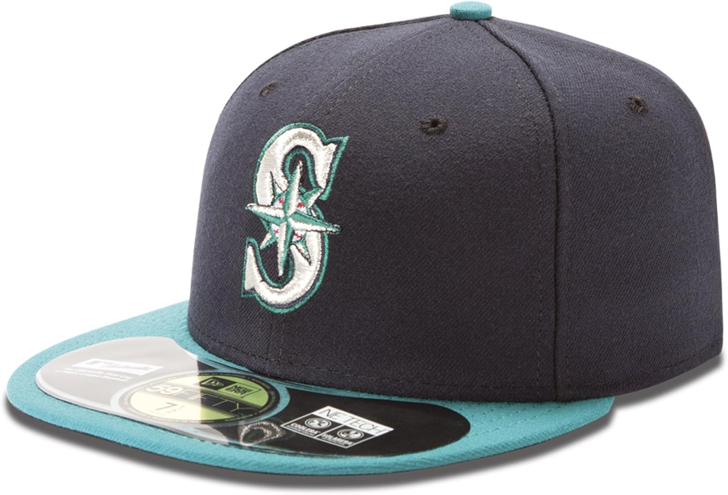 Amazon.com : MLB Seattle Mariners Authentic On Field 59Fifty Cap Navy ...