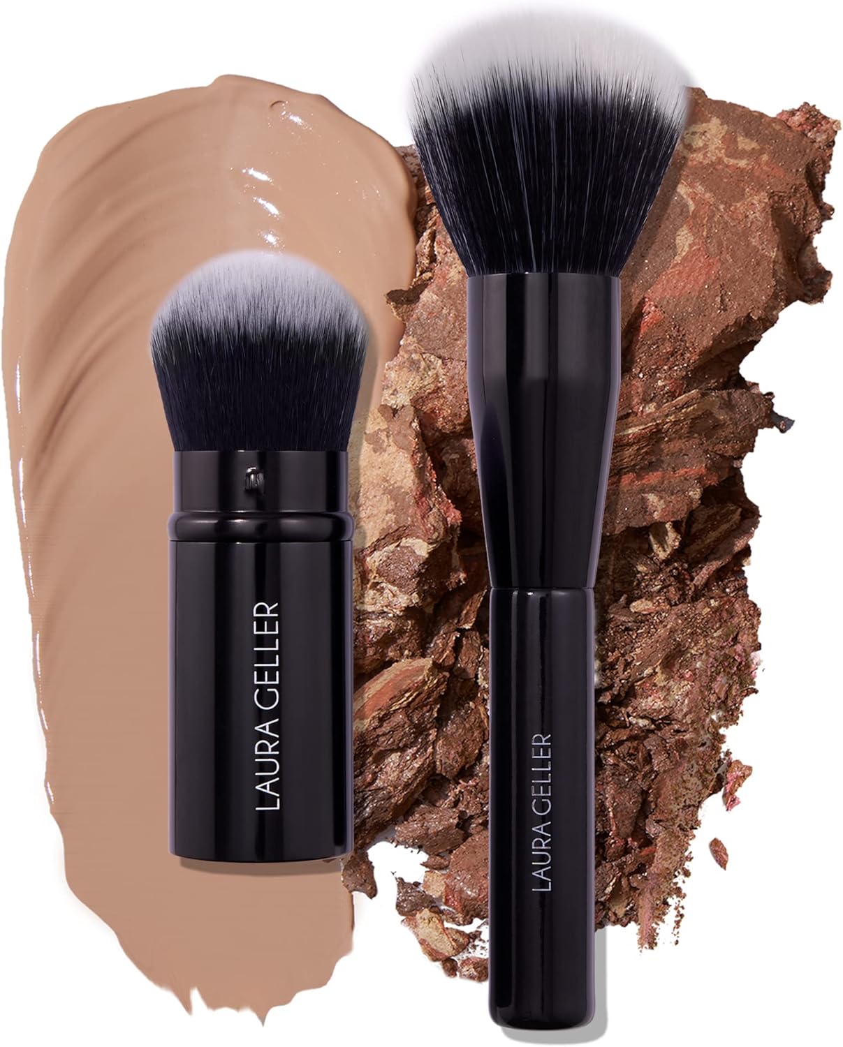 LAURA GELLER NEW YORK Blending Beauties Two-Piece Makeup Brush Gift Set ...