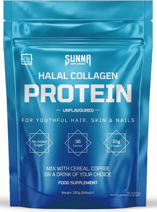Amazon.com: SUNNA SUPPLEMENTS - Halal Bovine Collagen Protein Powder ...