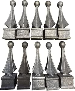 Amazon.com - Cast Iron Finial, Gate Finial, Fence Topper, 217B, Gate ...