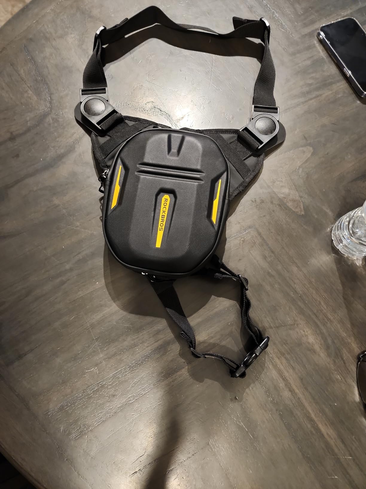 Amazon.com: ROCKBROS Drop Leg Bag 3 IN 1 Motorcycle Waist Pack Thigh ...