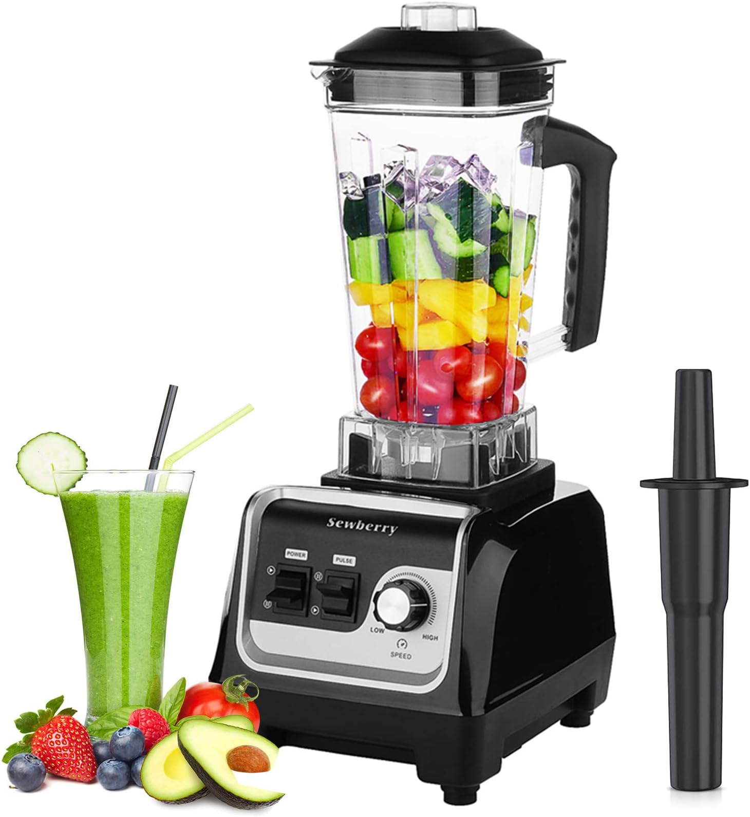 Amazon.com: Sokany SK-999 Multi Purpose Blender 6000W High Power 2 in 1 ...