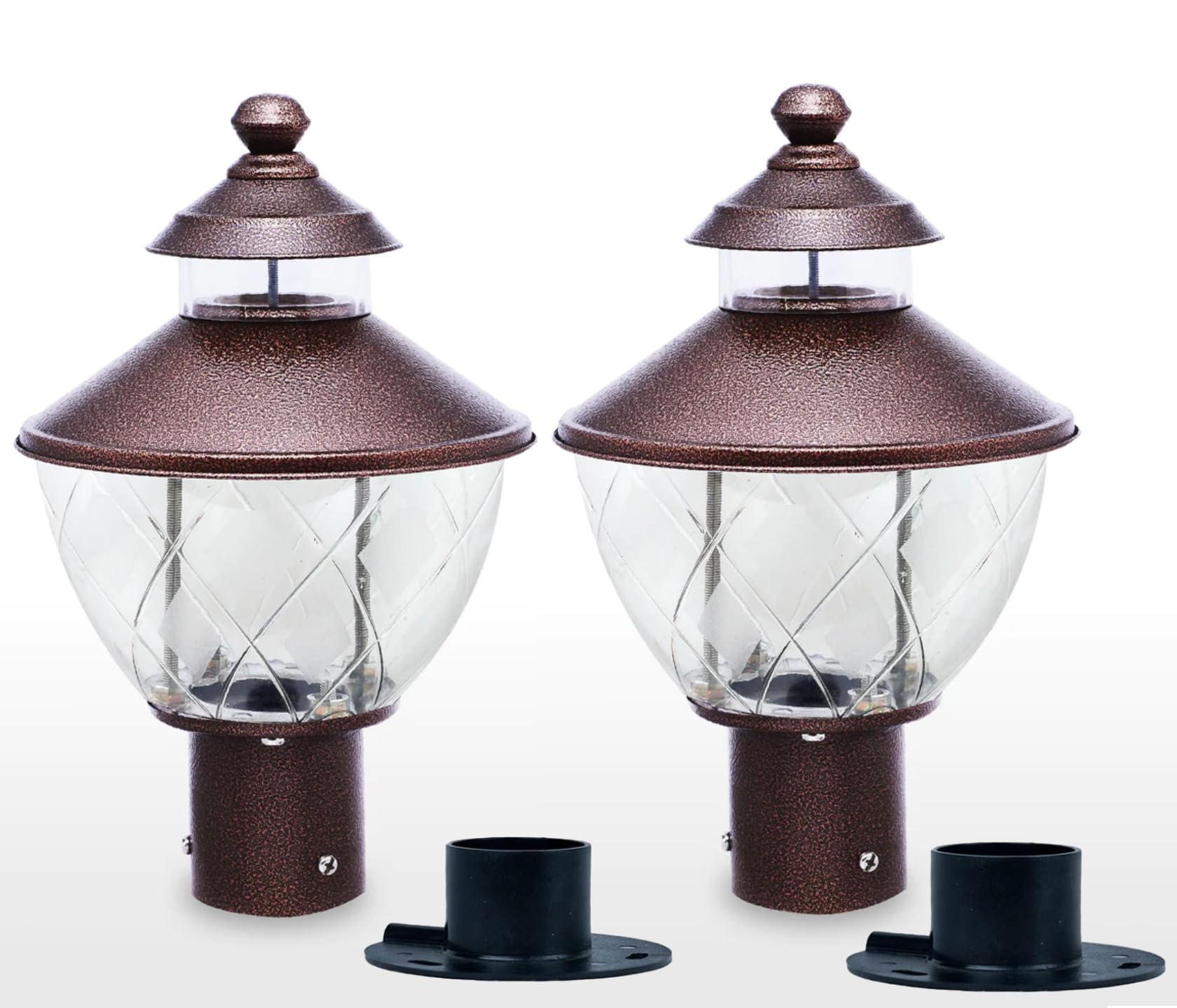 INVENTAA LED Antique Copper Gate Light for Home Gate Waterproof | IP65 ...