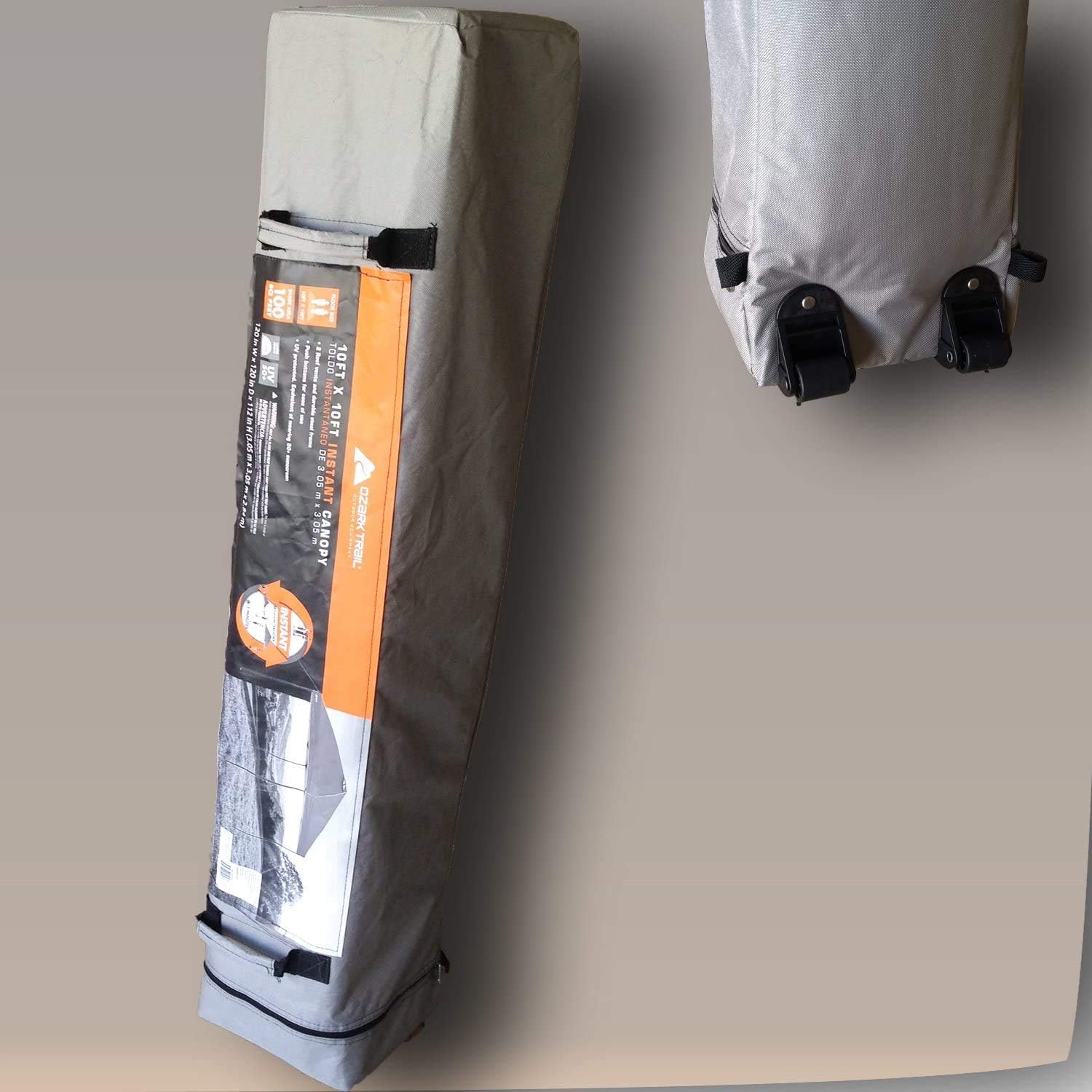 Amazon.com: OZARK TRAIL Carry Bag Wheeled 49" for Canopy First-Up 10 x ...