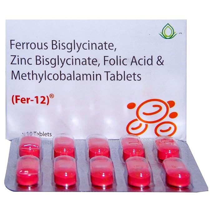 Fer-12 - Strip of 10 Tablets : Amazon.in: Health & Personal Care