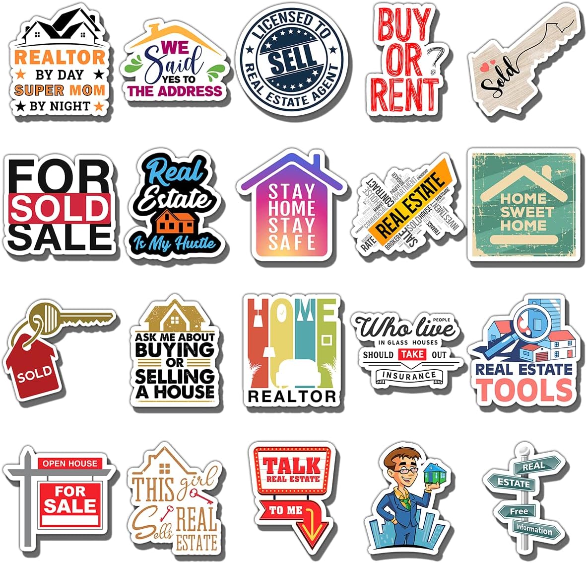 Amazon.com - Realtor Sticker Decal for Wall, Laptop, Cell, Truck ...