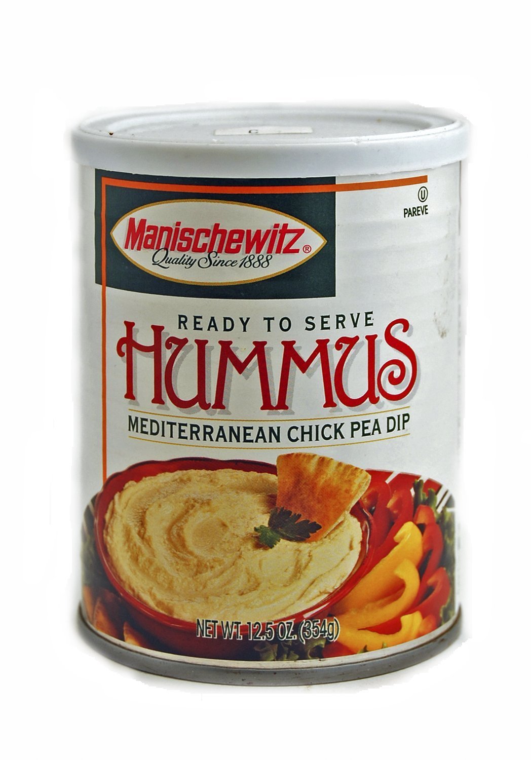 Amazon.com: MANISCHEWITZ RTS Hummus , 12.5-Ounce Tins (Pack of 6 ...