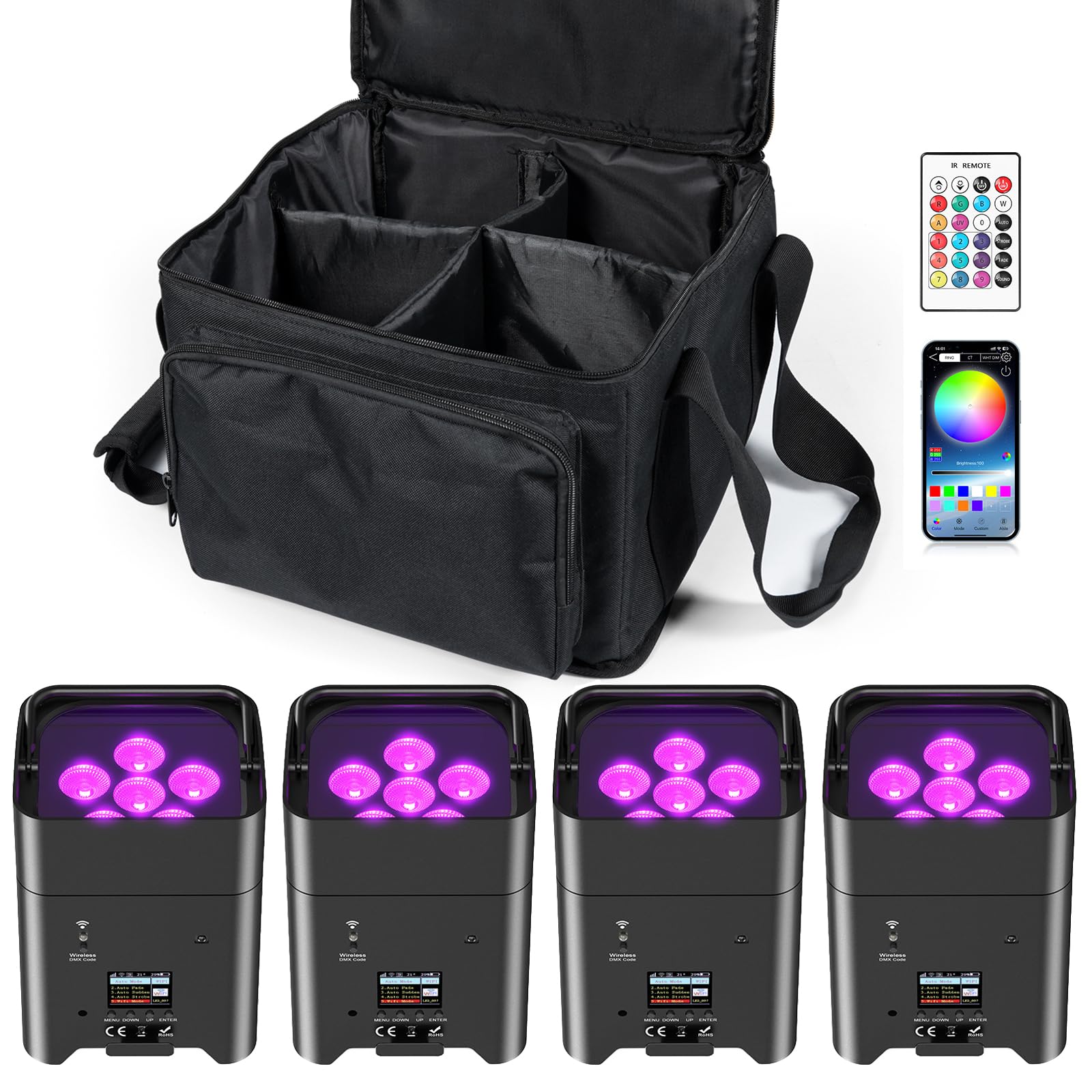 UKing Lichteffekte - Beste Angebote für Moving Heads, LED Par und mehr