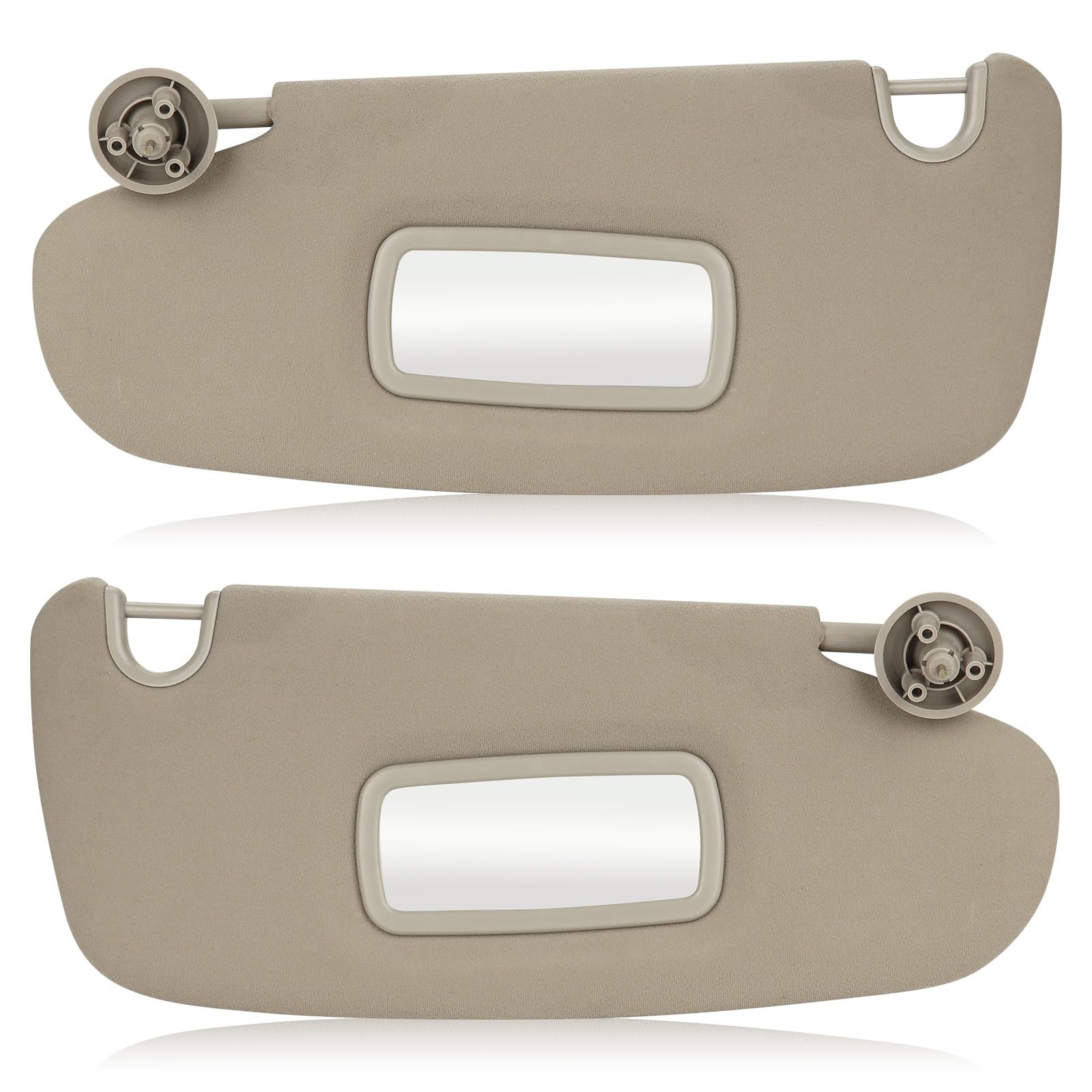 Amazon.com: Left & Right Sun Visor for 2002-2009 Dodge Ram 1500 2500 ...