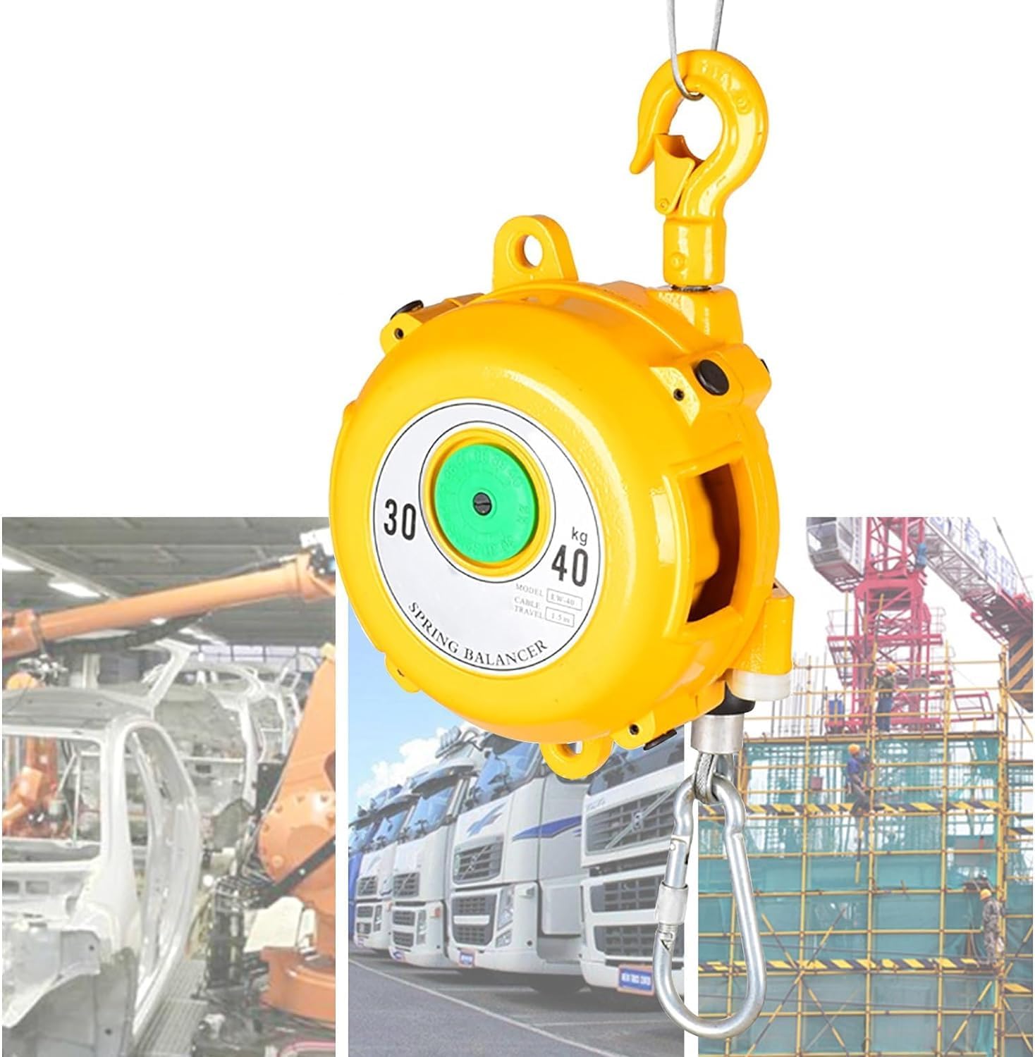 Amazon.com: CHENYUEFA Retractable Spring Balancer Spring Balancer ...