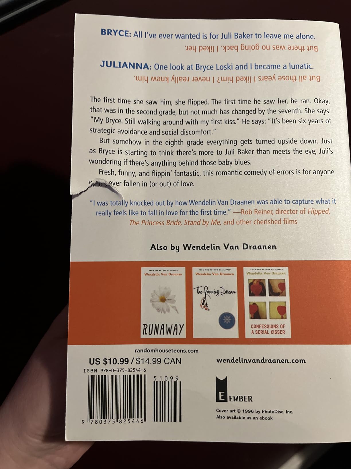 Flipped eBook : Van Draanen, Wendelin: Amazon.ca: Books