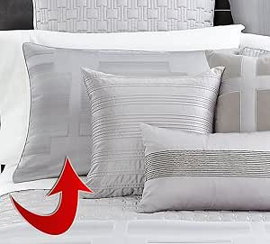 Amazon.com: Hotel Collection Meridian Quartz Standard Sham Meridian ...