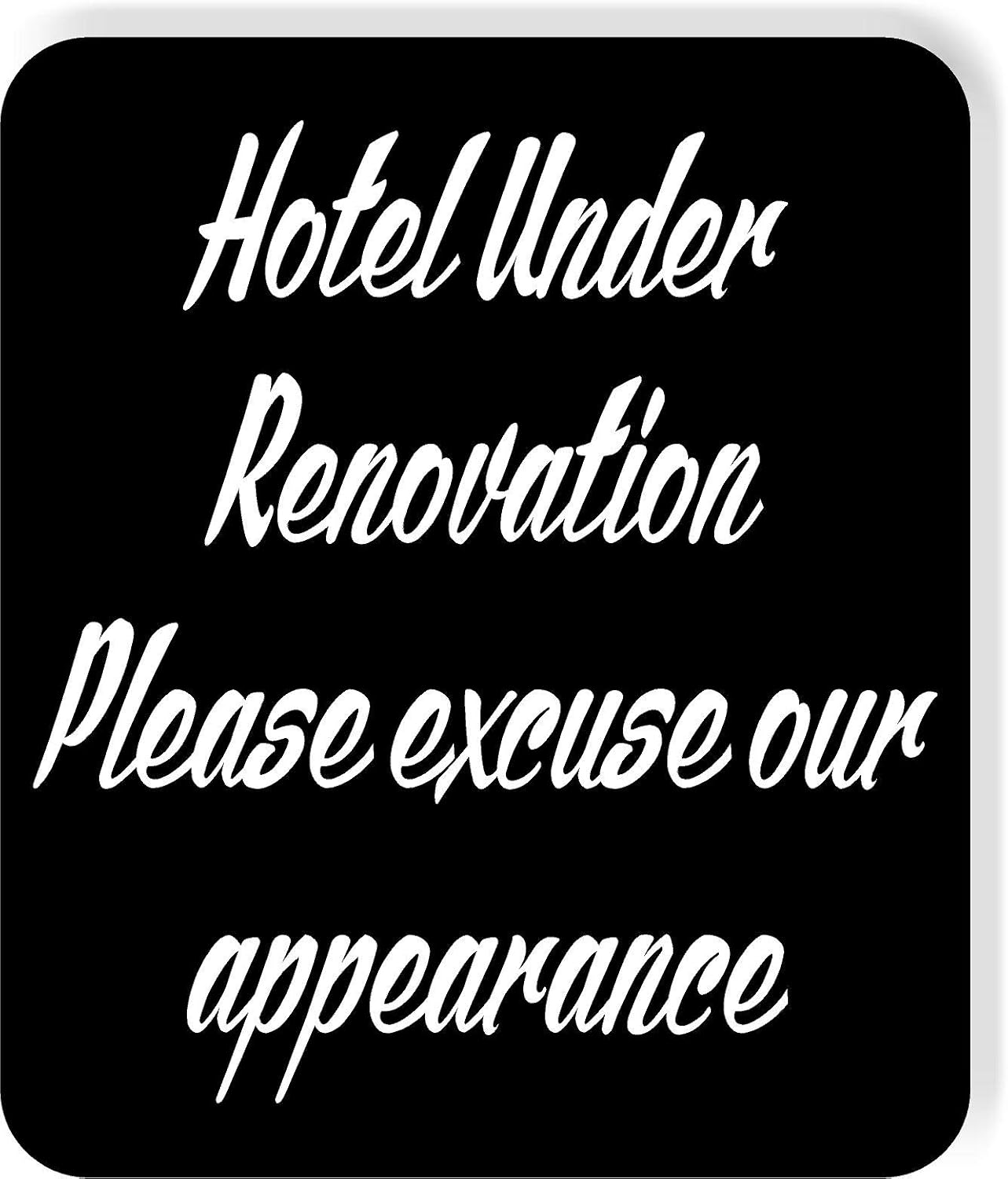 Amazon.com : Hotel under renovation please excuse our appearance ...