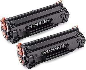 Amazon.com: High-Yield 137 CRG137 Toner Cartridge (2-Pack, Black ...