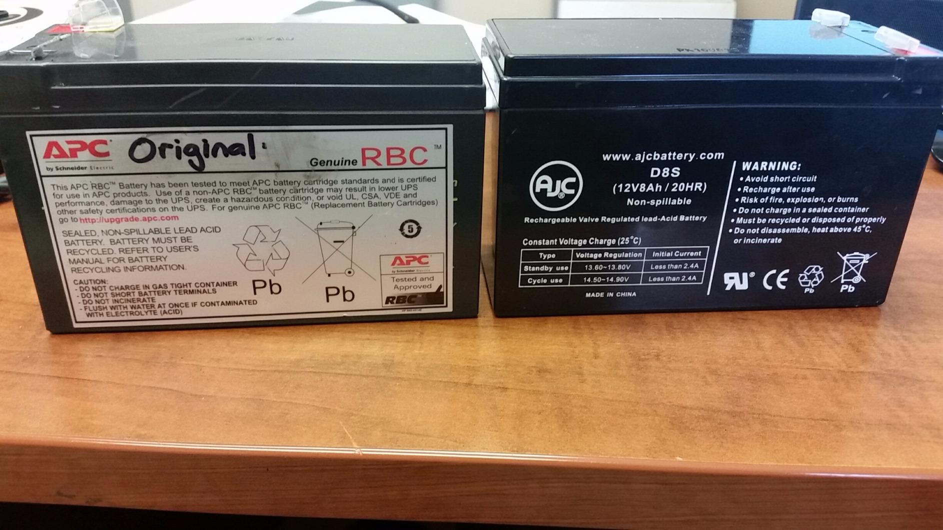 APC APCRBC154 Battery Replacement for Backups Models BE600M1, BE670M1 ...