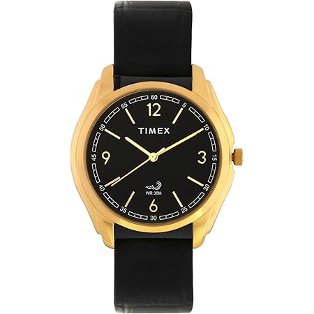 TIMEX Analogue Black Dial Women's Watch (Black Dial Black Colored Strap ...