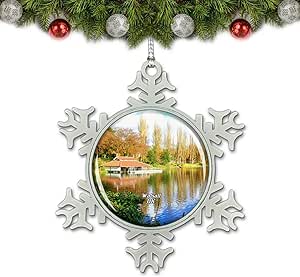 Amazon.com: UK England Walsall Arboretum Christmas Ornament Tree ...