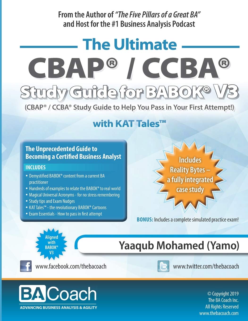 Amazon.com: The Ultimate CBAP® / CCBA® Study Guide for BABOK® V3: CBAP ...