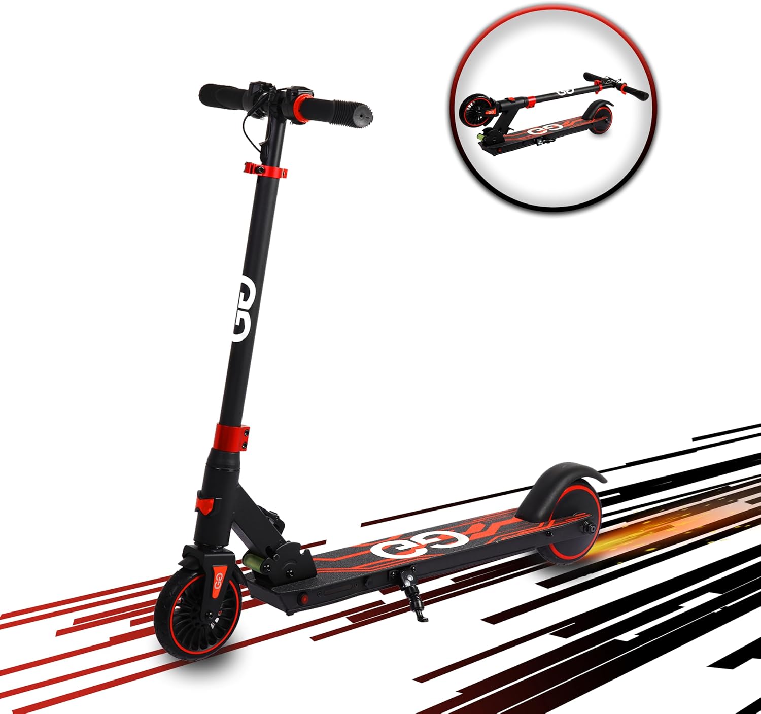 Gift Gadgets X2 Electric Scooter Foldable for Ages 8-16 Years Old, 3 ...