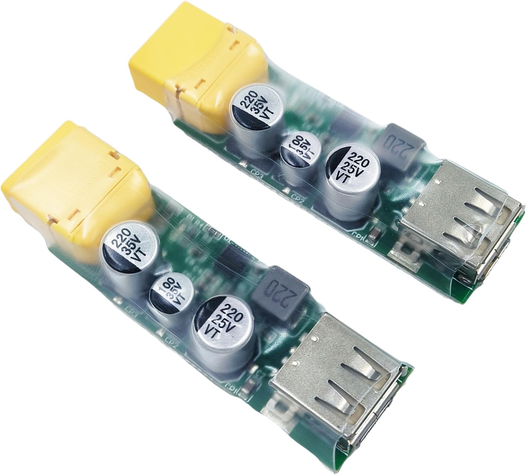 Amazon.com: 2PACK 3S-6S XT60 to USB Fast Charging Converter Support 3S-6S Lipo Battery,45W Lipo ...