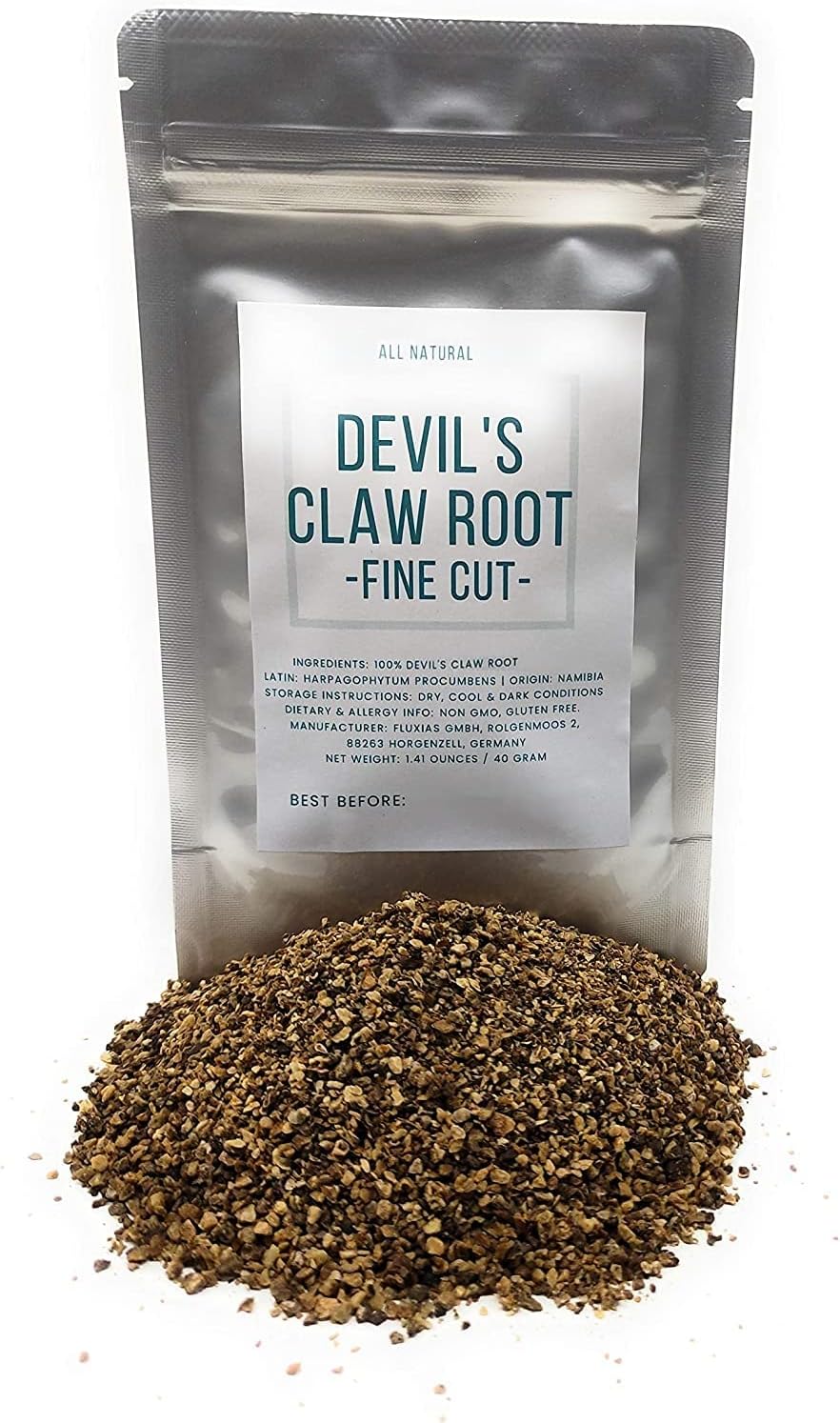 Amazon.com: Devil's Claw Root Herb - Fine Cut, Dried & Natural ...