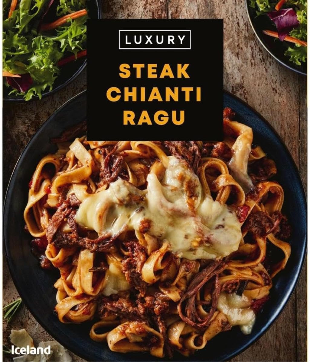 Iceland Luxury Steak Chianti Ragu, 450g (Frozen) : Amazon.co.uk: Grocery