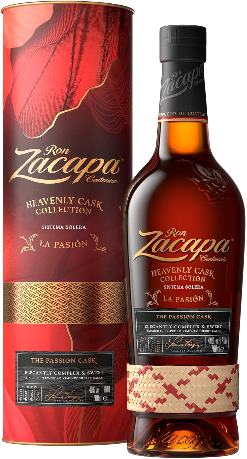 Zacapa Centenario Rum 70cl - La Pasion, Edizione Limitata 2023 Heavenly ...