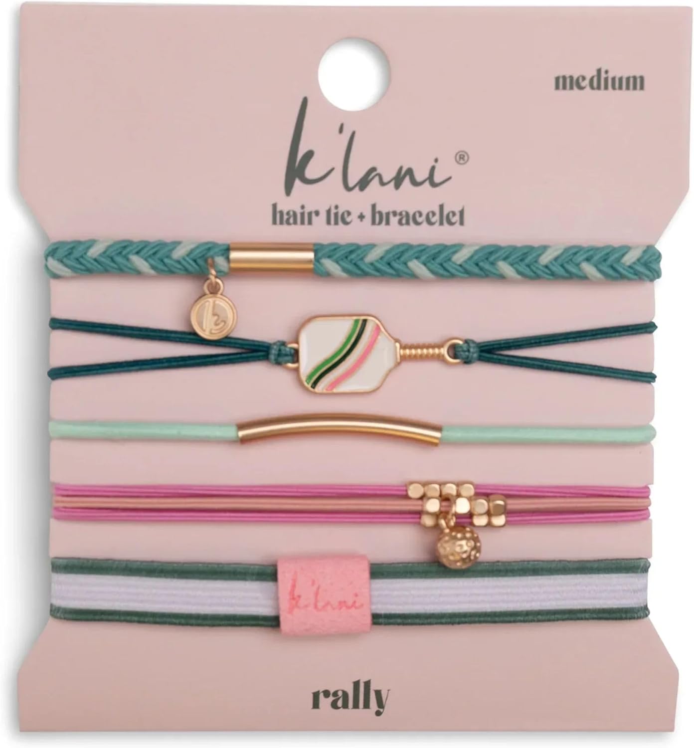 K’lani Hair Tie Bracelets for Women - Elastic Hair Bands That Double as ...