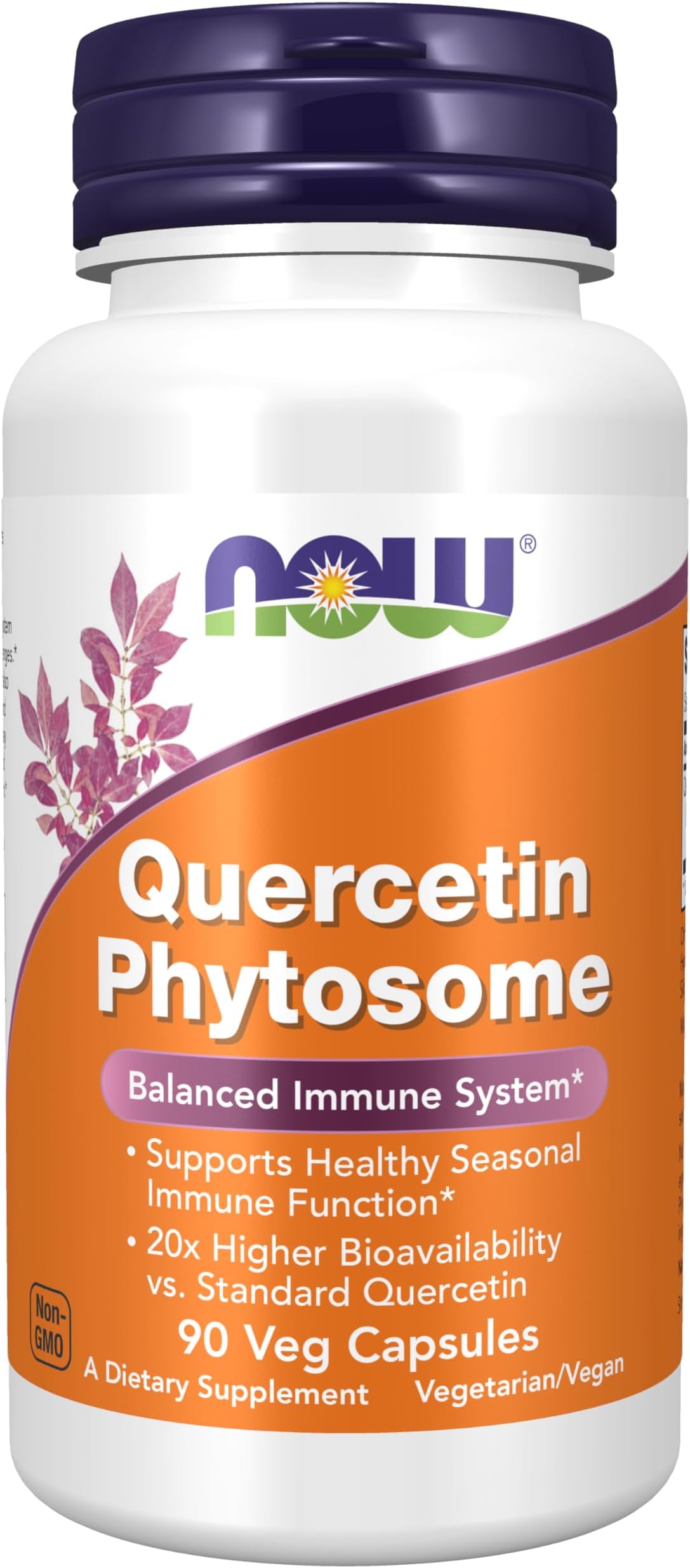 Amazon.com: NOW Foods Supplements, Quercetin Phytosome 250mg, Balanced ...