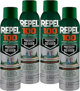 Amazon.com: Repel 100 Insect Repellent, 4 Ounces, 98% DEET 10-Hour ...
