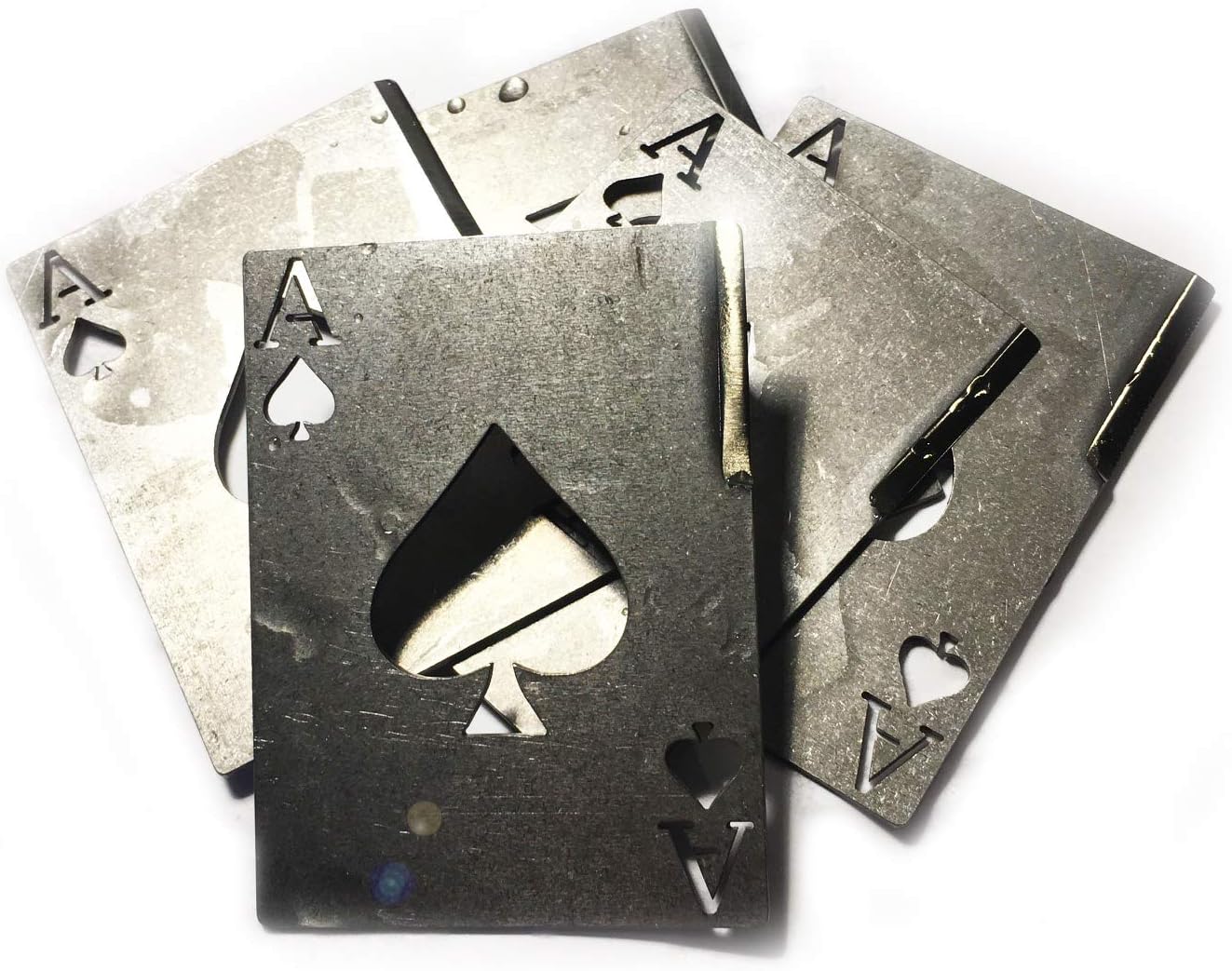 The Gambit - Ace of spades Grade II Titanium box cutter - Amazon.com