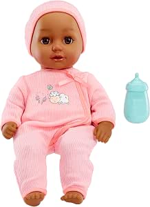 Amazon.com: Baby Born My First Baby Doll Harper - Dark Brown Eyes ...