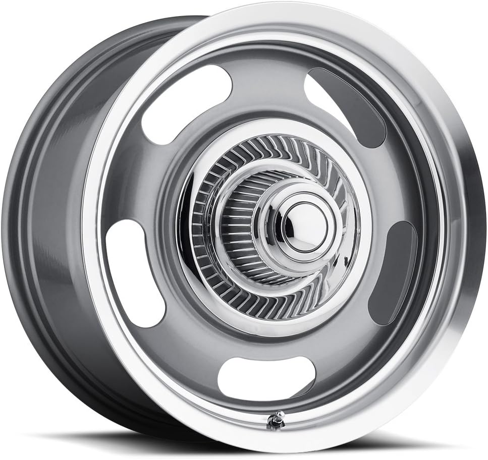 Amazon.com: Vision 55 Aluminum Rally 18x8.5 6x5.5" -6mm Gunmetal Wheel ...