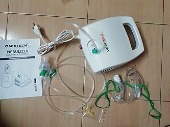 AmbiTech Portable NC-12 Easy Compressor Nebulizer Machine Kit For ...